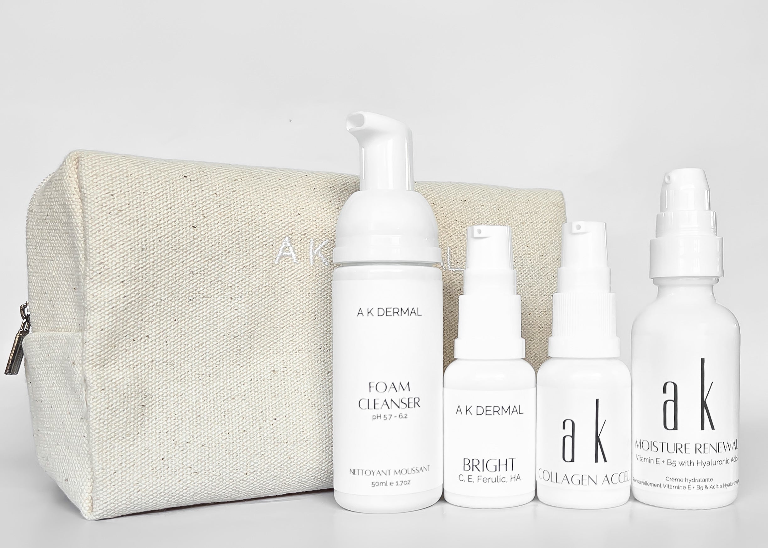 The Essentials Set – A K Dermal | Advanced Skincare